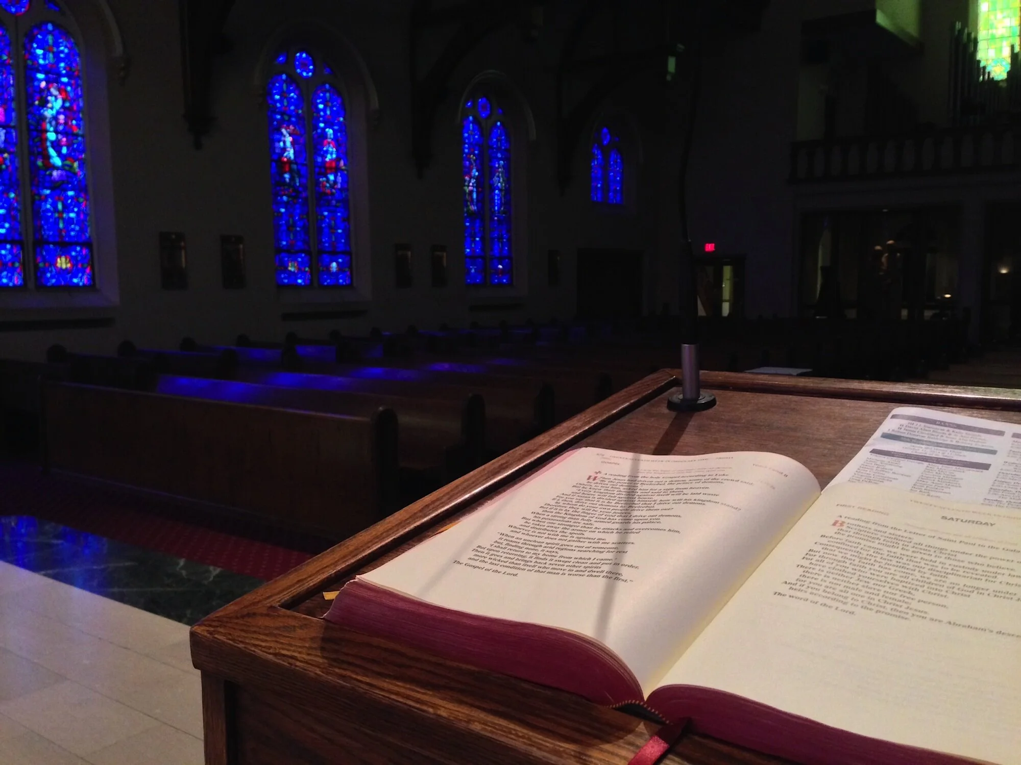 Lector Ministry | Get Involved Today — Church of St. Mary