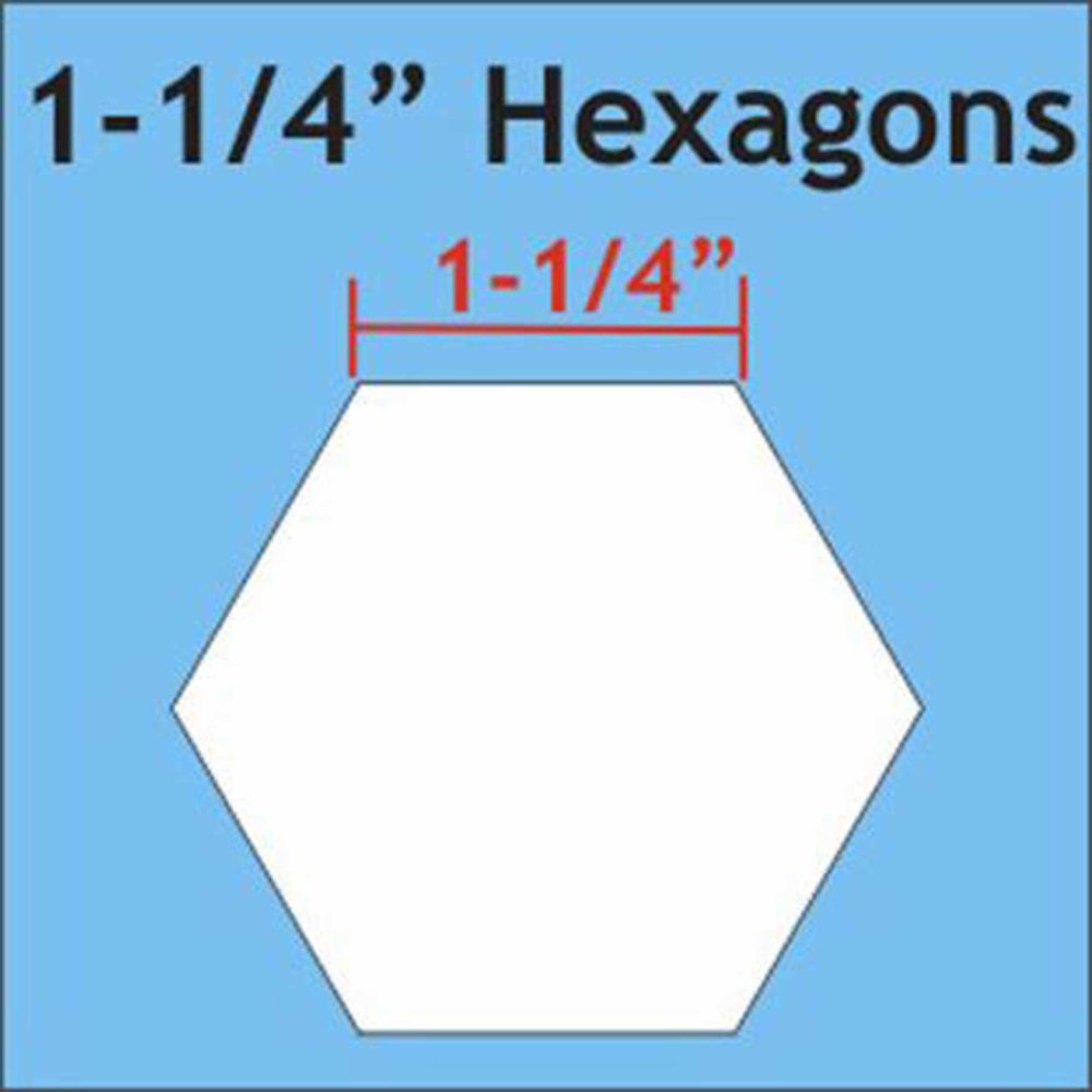 4 Inch Hexagon Template
