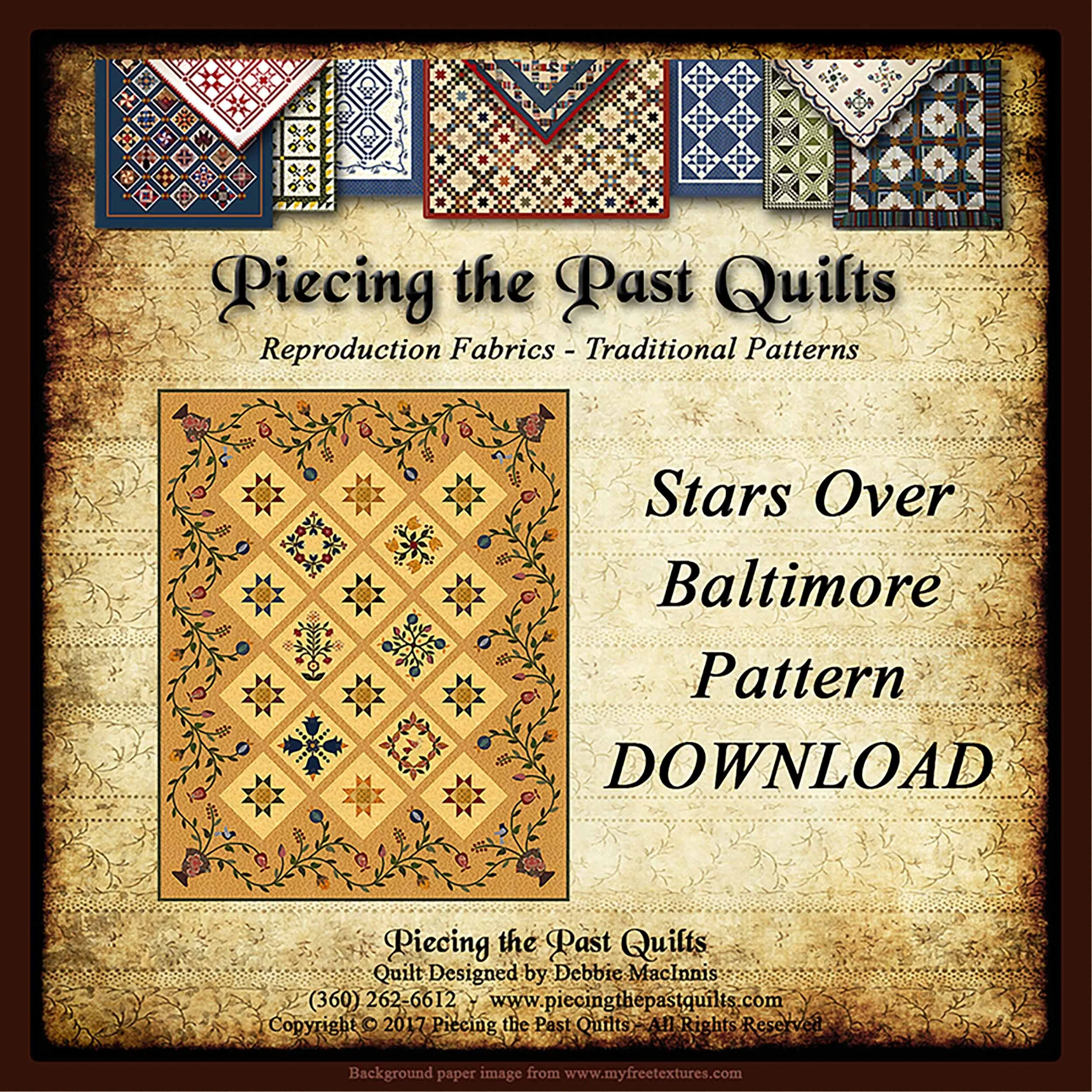 Pattern Downloads — Store 2 — Piecing the Past Quilts