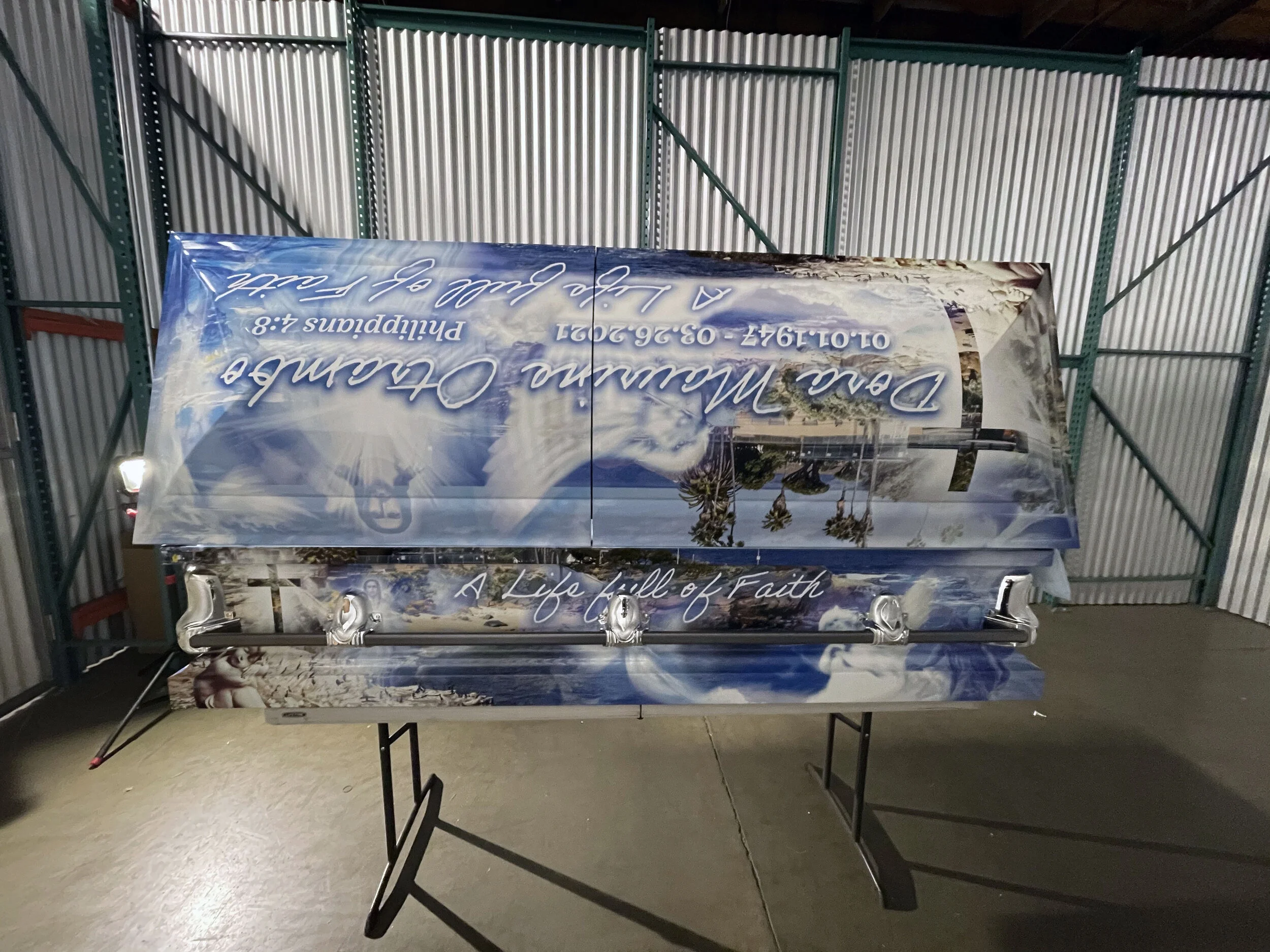 Gallery - DIAMOND CASKET — Los Angeles Casket Wraps
