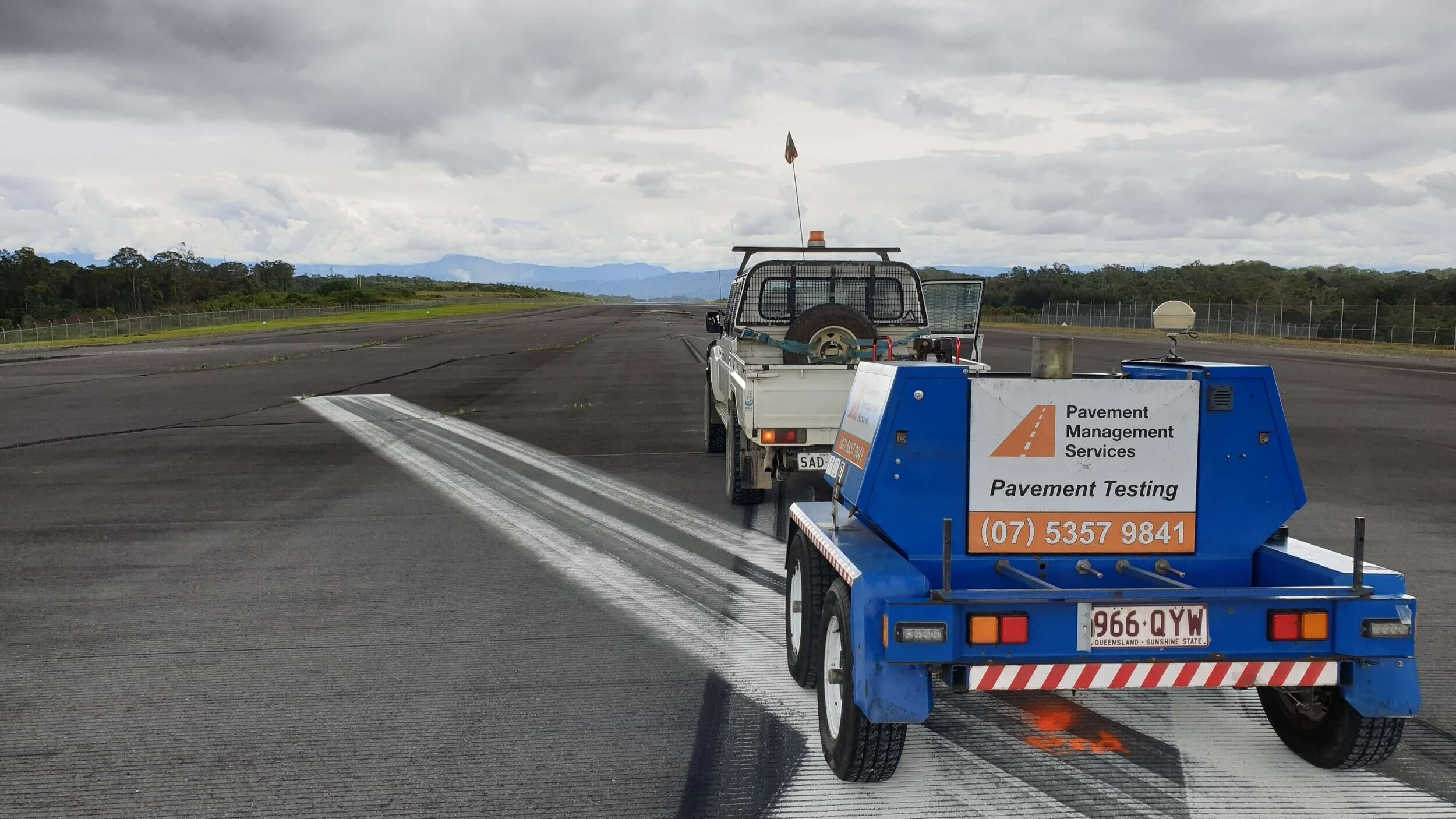 Heavy/Falling Weight Deflectometer — Pavement Management Services