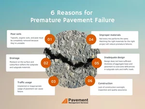 Common Causes of Pavement Failure — Pavement Management Services
