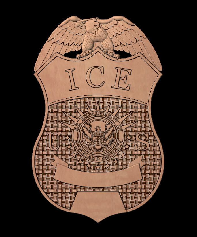 Sweet Mesquite Creations — 3D STL File CNC Model-Police-Badge ...