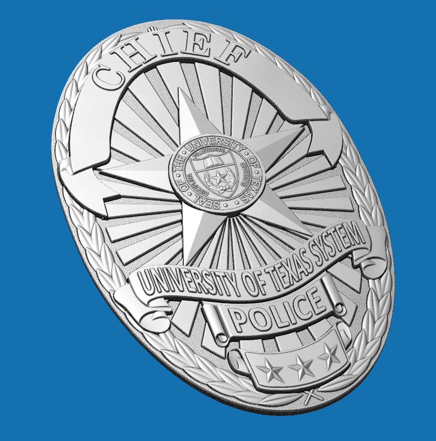 Sweet Mesquite Creations — 3D carved wooden police badges