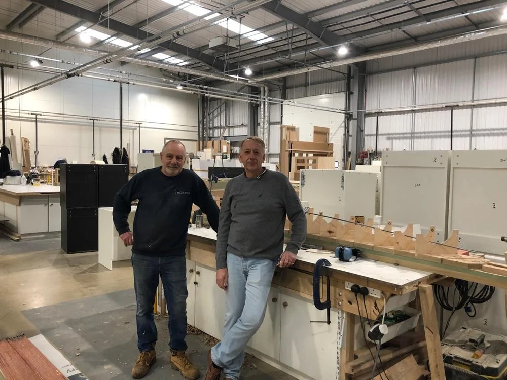 Les Walter Retires — Thorpes Joinery