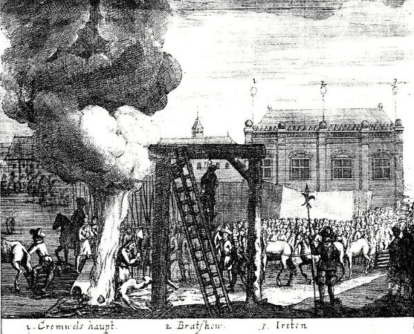 Oliver Cromwell’s Disinterment - 30th January 1661 — The Bristorian