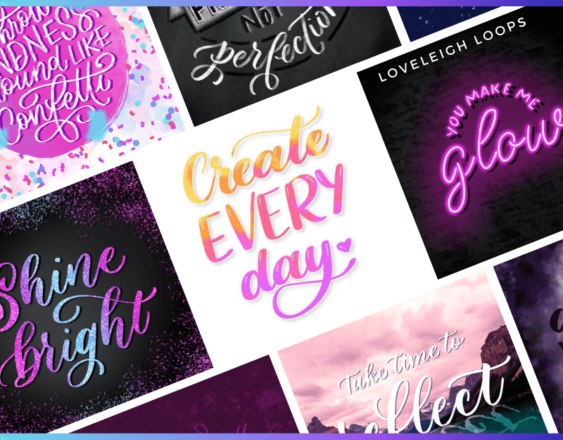 Procreate Calligraphy Ultimate Beginner Guide — Loveleigh Loops