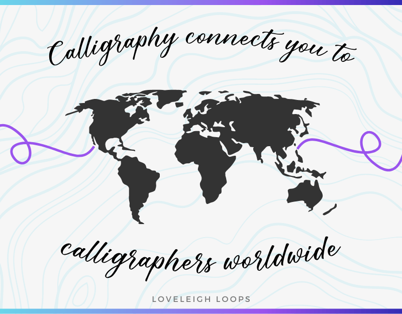 Different Calligraphy Types: Styles, Tools + How To Learn — Loveleigh Loops