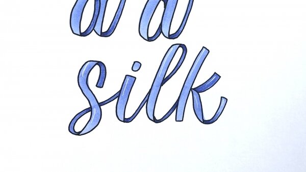 How to do “Ribbon Lettering” — Loveleigh Loops