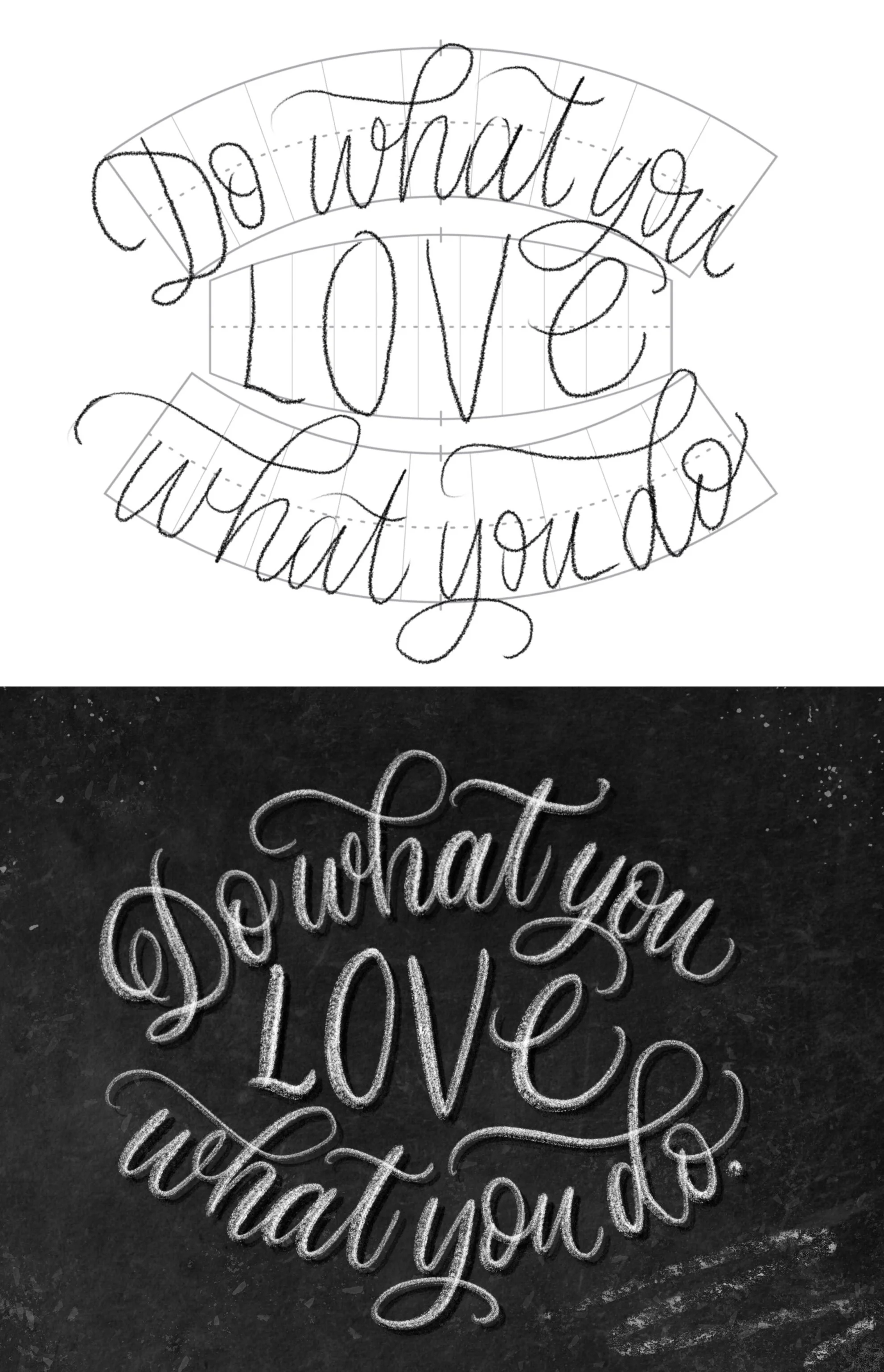 The Secrets Behind Good Calligraphy Composition And Layout — Loveleigh ...