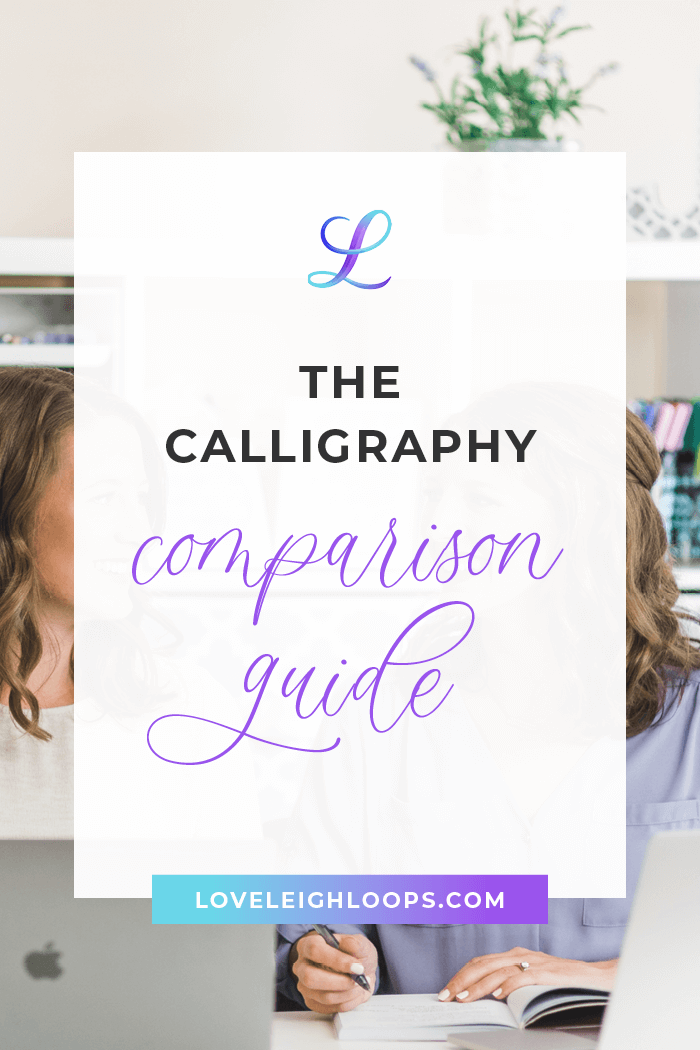 Calligraphy Blog — Loveleigh Loops