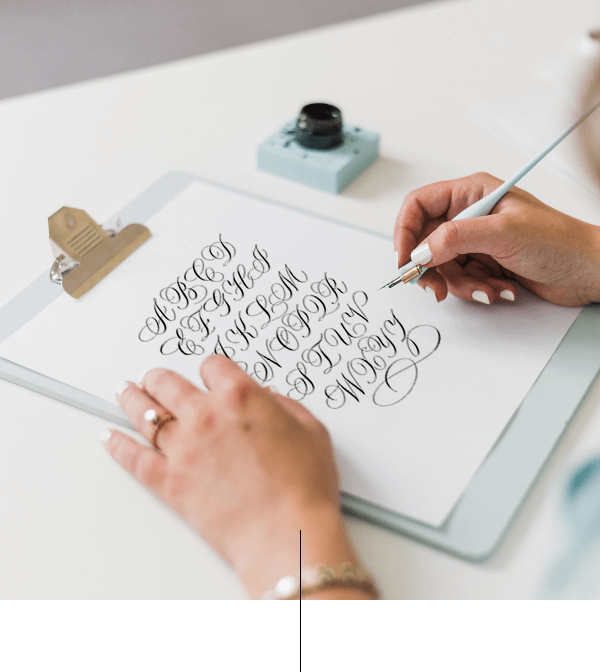 Copperplate Uppercase Alphabet Beginner's Guide — Loveleigh Loops