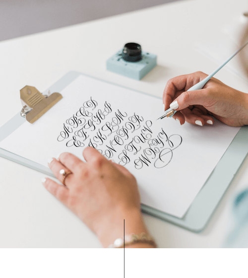 Copperplate Uppercase Alphabet Beginner's Guide — Loveleigh Loops