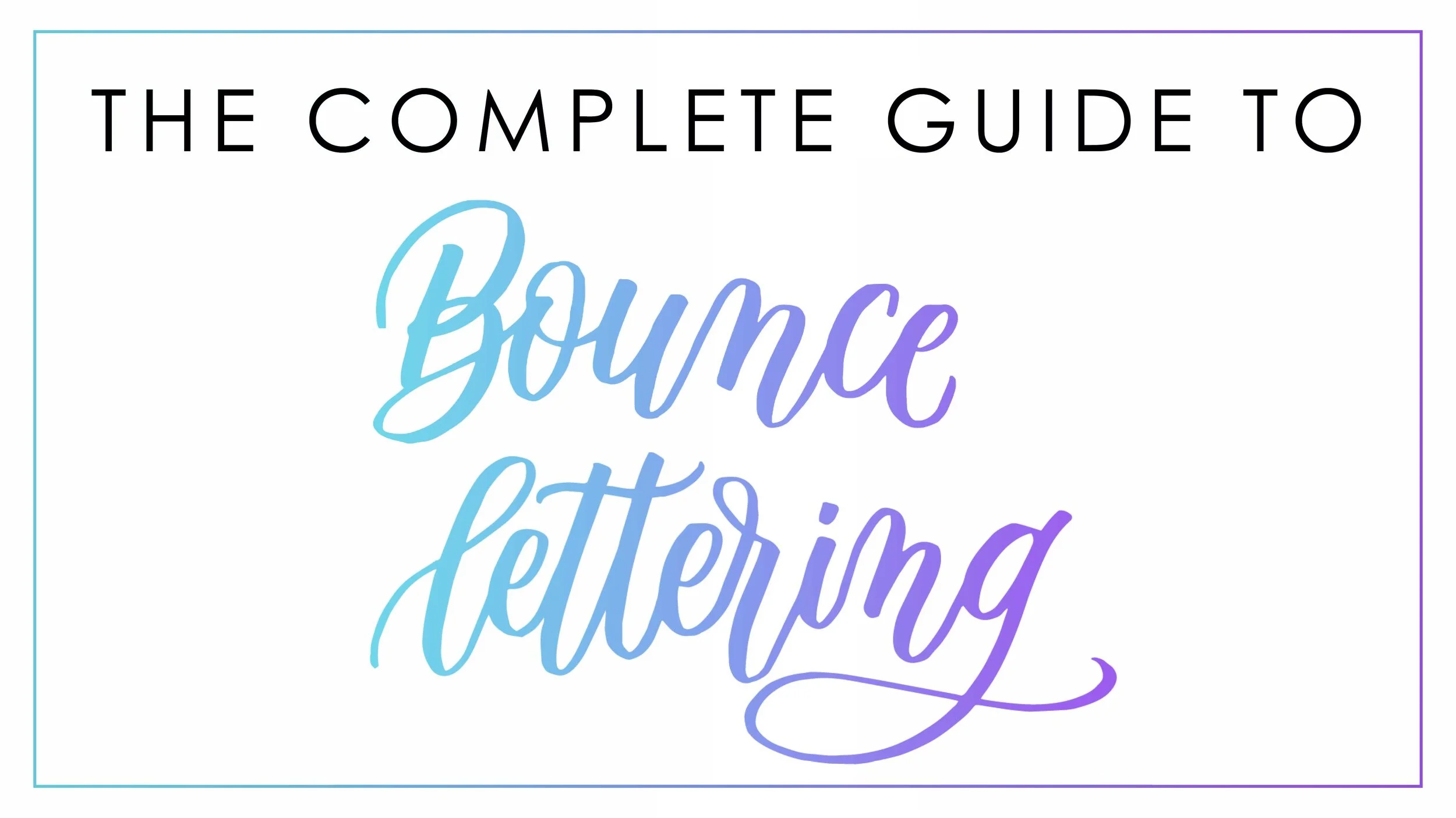 Learn Calligraphy — Loveleigh Loops