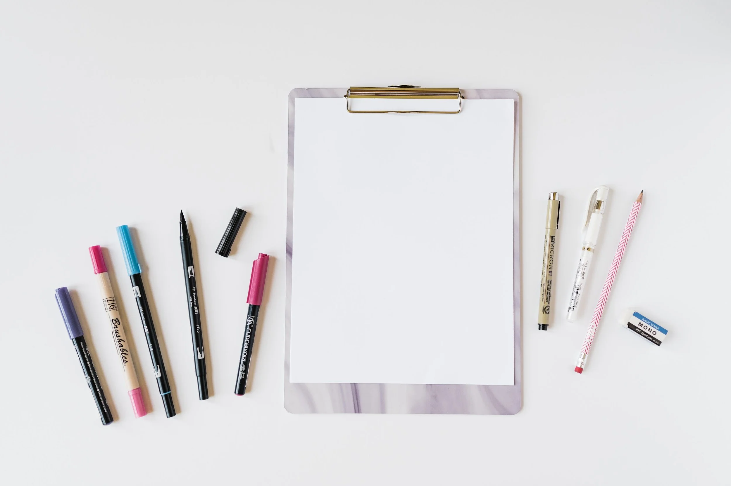 How To Use Brush Pens: Beginner's Guide (+ Video Tutorial) — Loveleigh ...