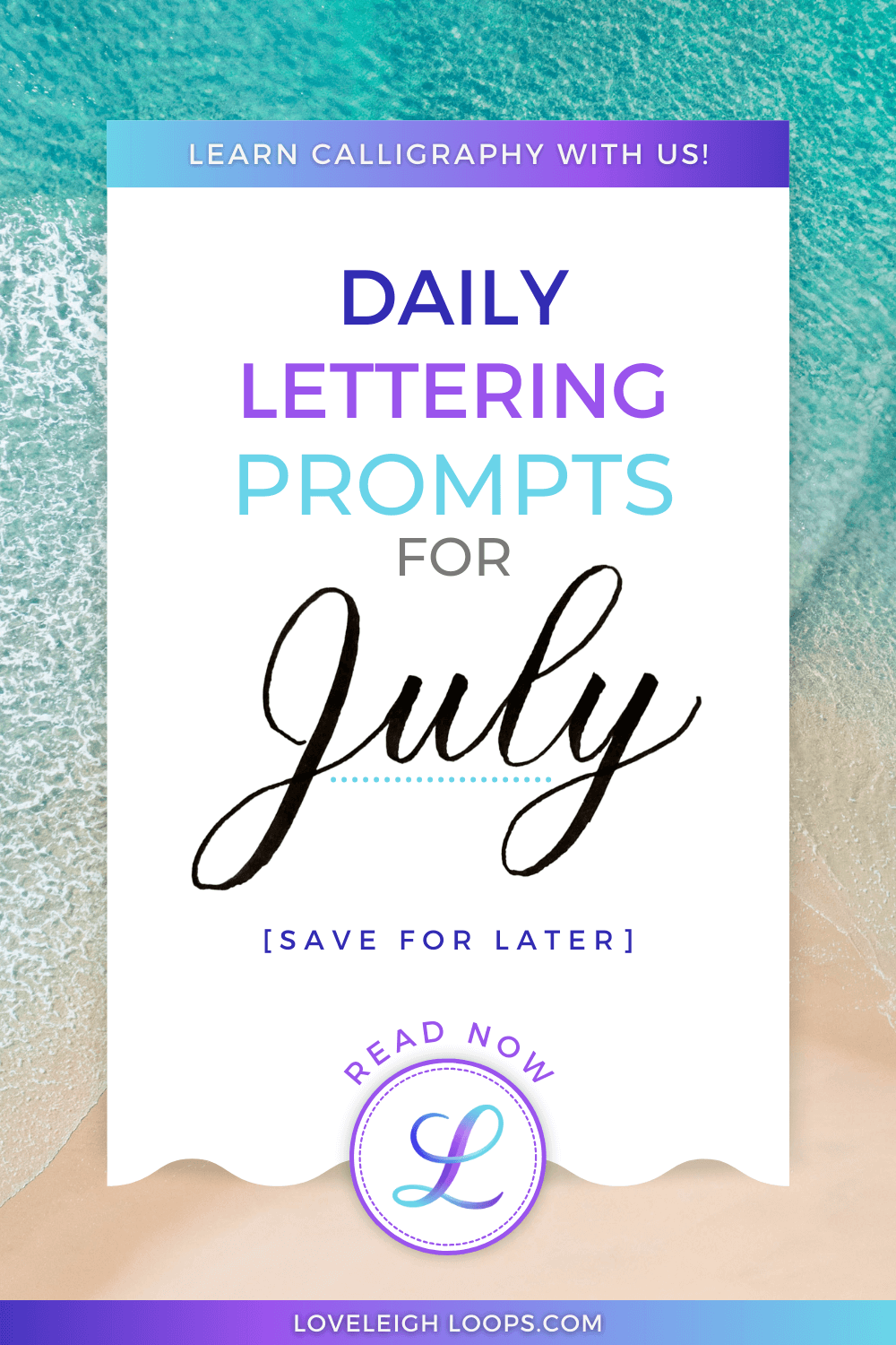 Calligraphy Blog — Loveleigh Loops