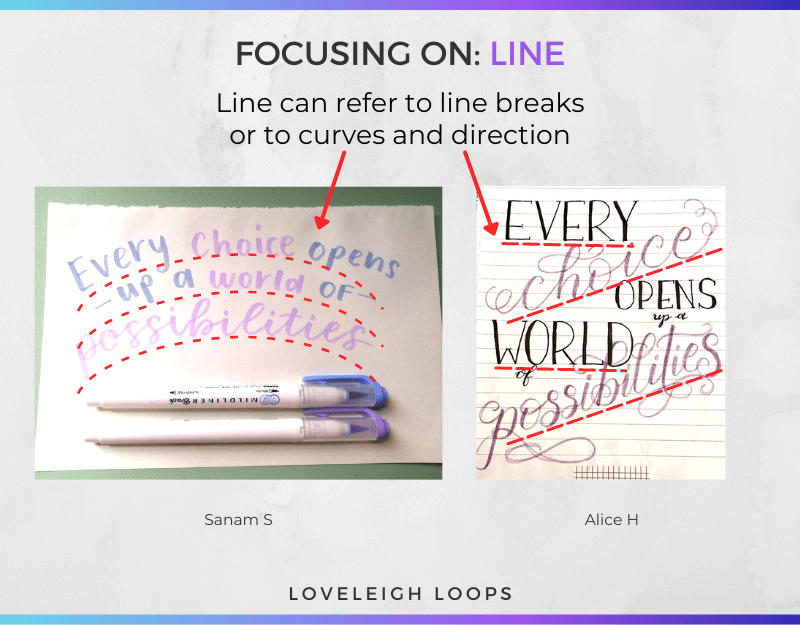 The Secrets To Calligraphy Composition & Layout — Loveleigh Loops
