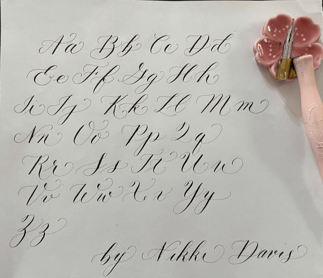 Calligraphy Letter Styles