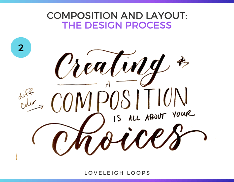 The Secrets Behind Good Calligraphy Composition And Layout — Loveleigh ...