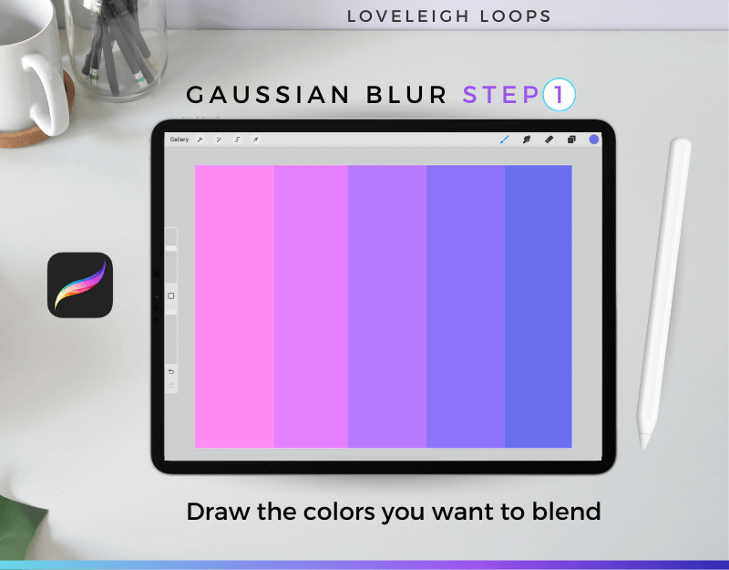 How To Blend In Procreate (Easiest Way + 2 Alternatives) — Loveleigh Loops