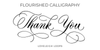 How To Write Thank You In Calligraphy (Free Traceable Guide ...