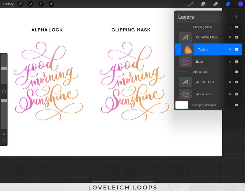 Procreate Calligraphy Ultimate Beginner Guide — Loveleigh Loops