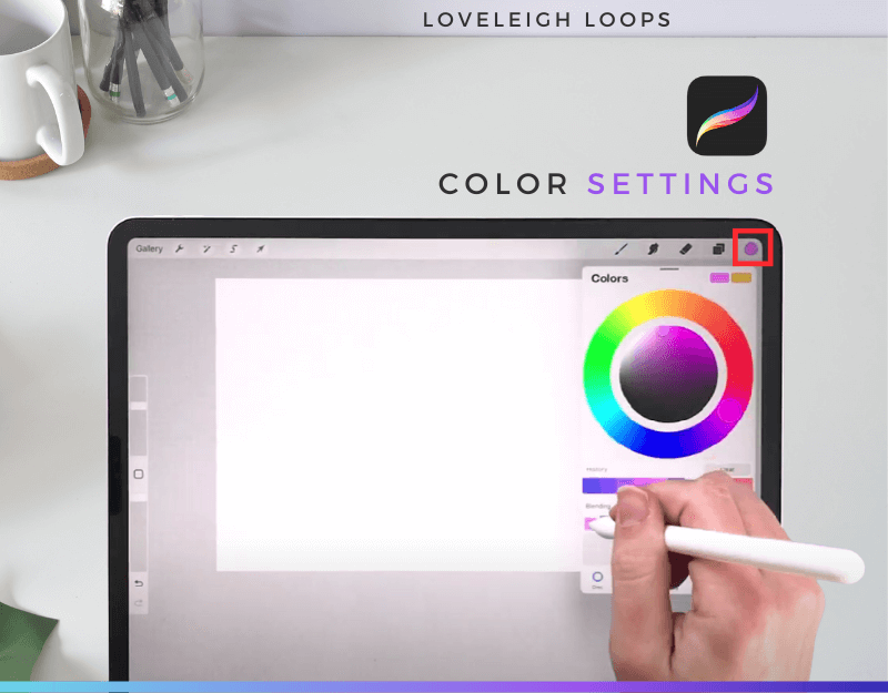 How To Blend In Procreate (Easiest Way + 2 Alternatives) — Loveleigh Loops