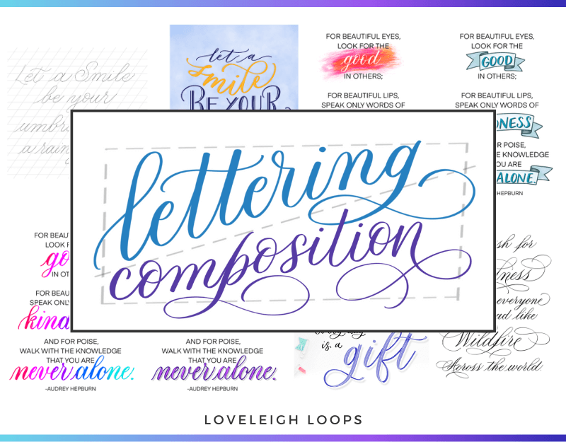 The Secrets Behind Good Calligraphy Composition And Layout — Loveleigh ...