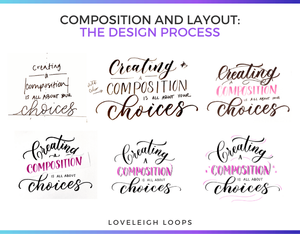 The Secrets Behind Good Calligraphy Composition And Layout — Loveleigh ...