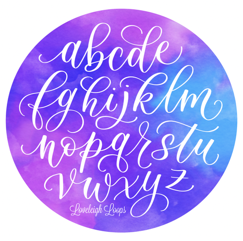 Bounce Lettering Beginner Tutorial and Analysis — Loveleigh Loops