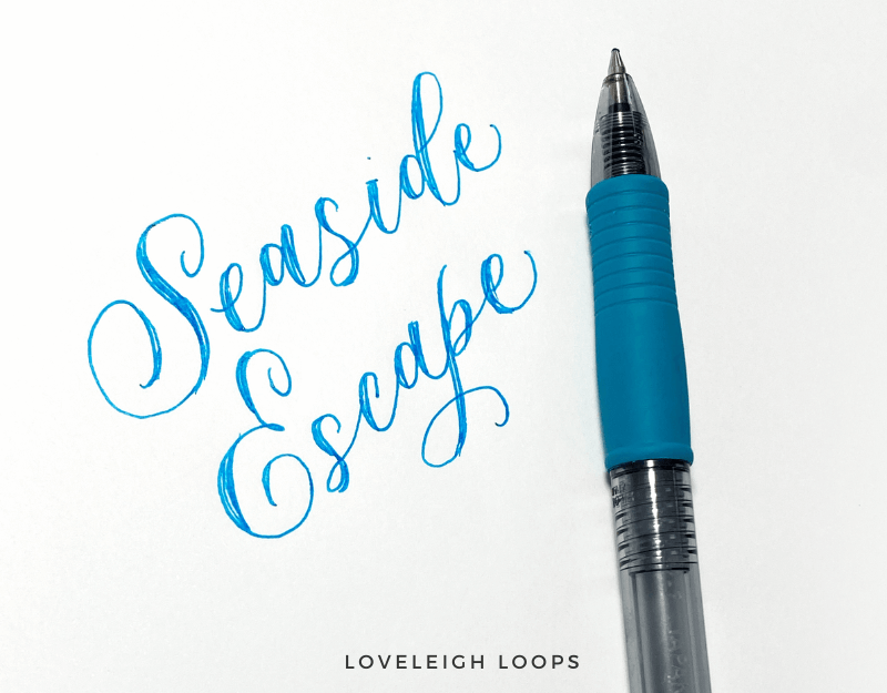 31 July Lettering Prompts (Daily Challenge!) — Loveleigh Loops