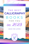 Best Calligraphy Books 2024 [Beginners, Kids + More] — Loveleigh Loops