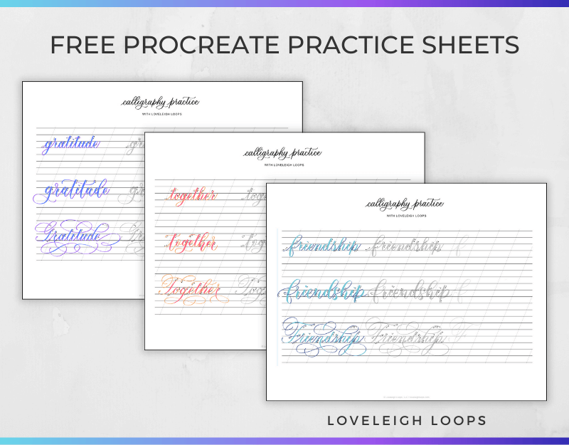 Free Procreate Brush — Loveleigh Loops