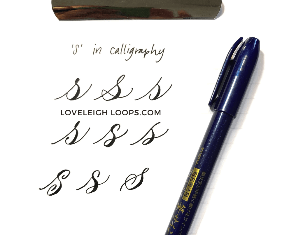 Brush Calligraphy Letters [A-to-Z Analysis + Free Printables ...