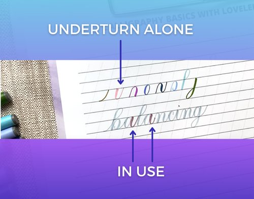 8 Basic Calligraphy Strokes (Free Worksheet!) — Loveleigh Loops