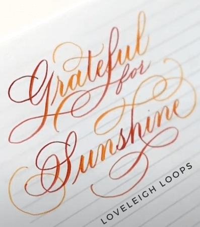 June Hand Lettering Prompts (Challenge + Freebies!) — Loveleigh Loops