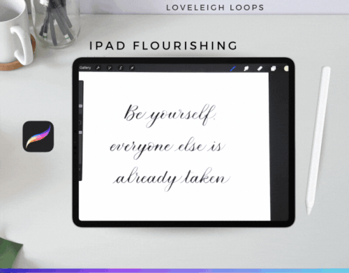 iPad Flourishing Video Tutorial + Comprehensive Guide — Loveleigh Loops
