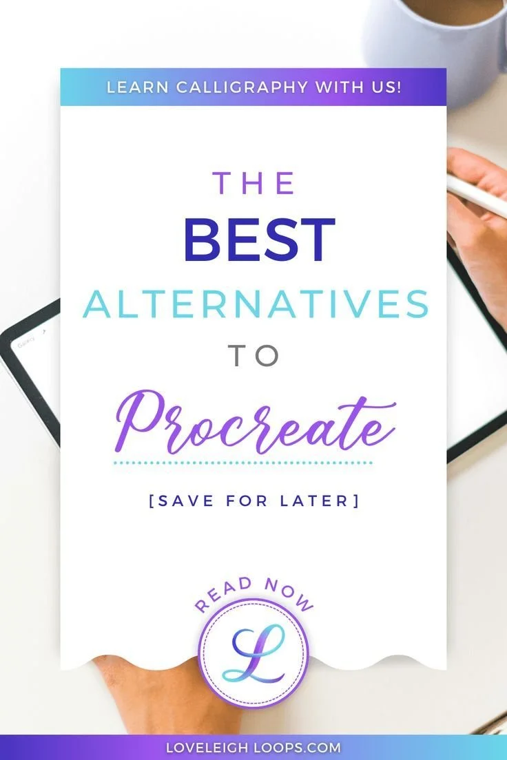 Digital Apps for Lettering: Alternatives to the Procreate App ...