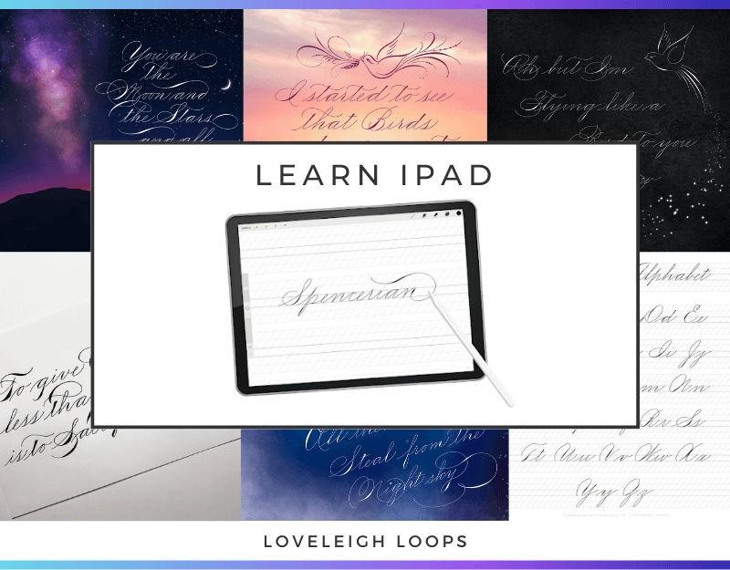 Beginner's Guide To The Spencerian Script [Tutorial] — Loveleigh Loops