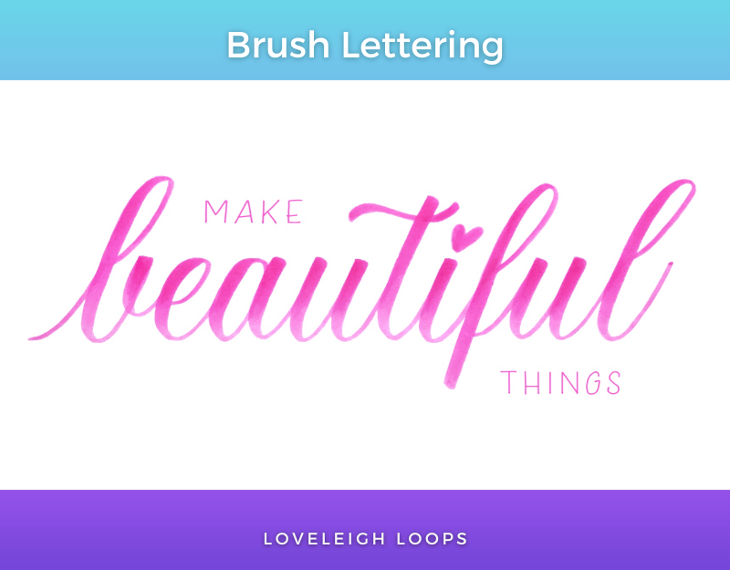 Different Calligraphy Types: Styles, Tools + How To Learn — Loveleigh Loops