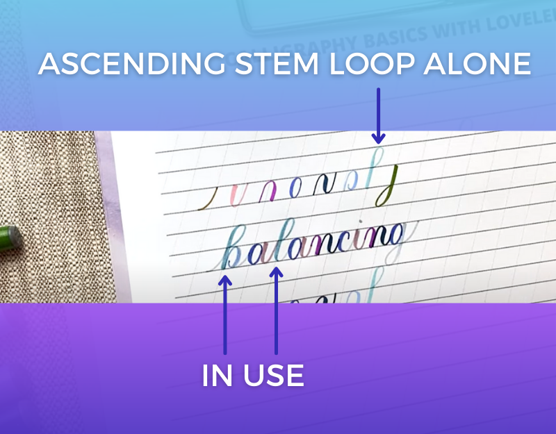 8 Basic Calligraphy Strokes (History + Free Worksheet!) — Loveleigh Loops