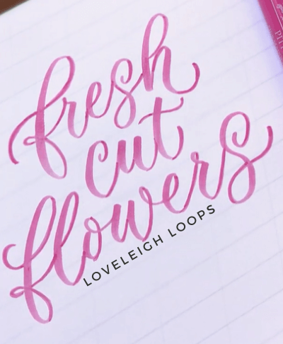 June Hand Lettering Prompts (Challenge + Freebies!) — Loveleigh Loops