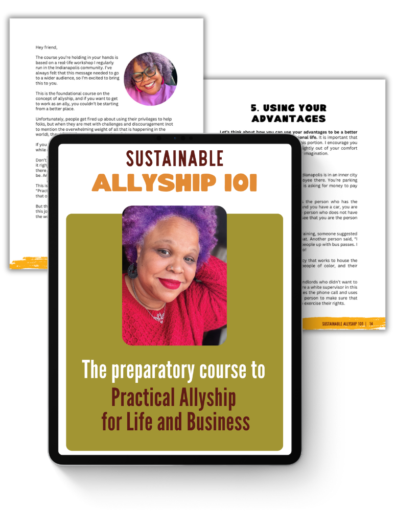 Sustainable Allyship 101 - Optin Page — Simone Grace Seol