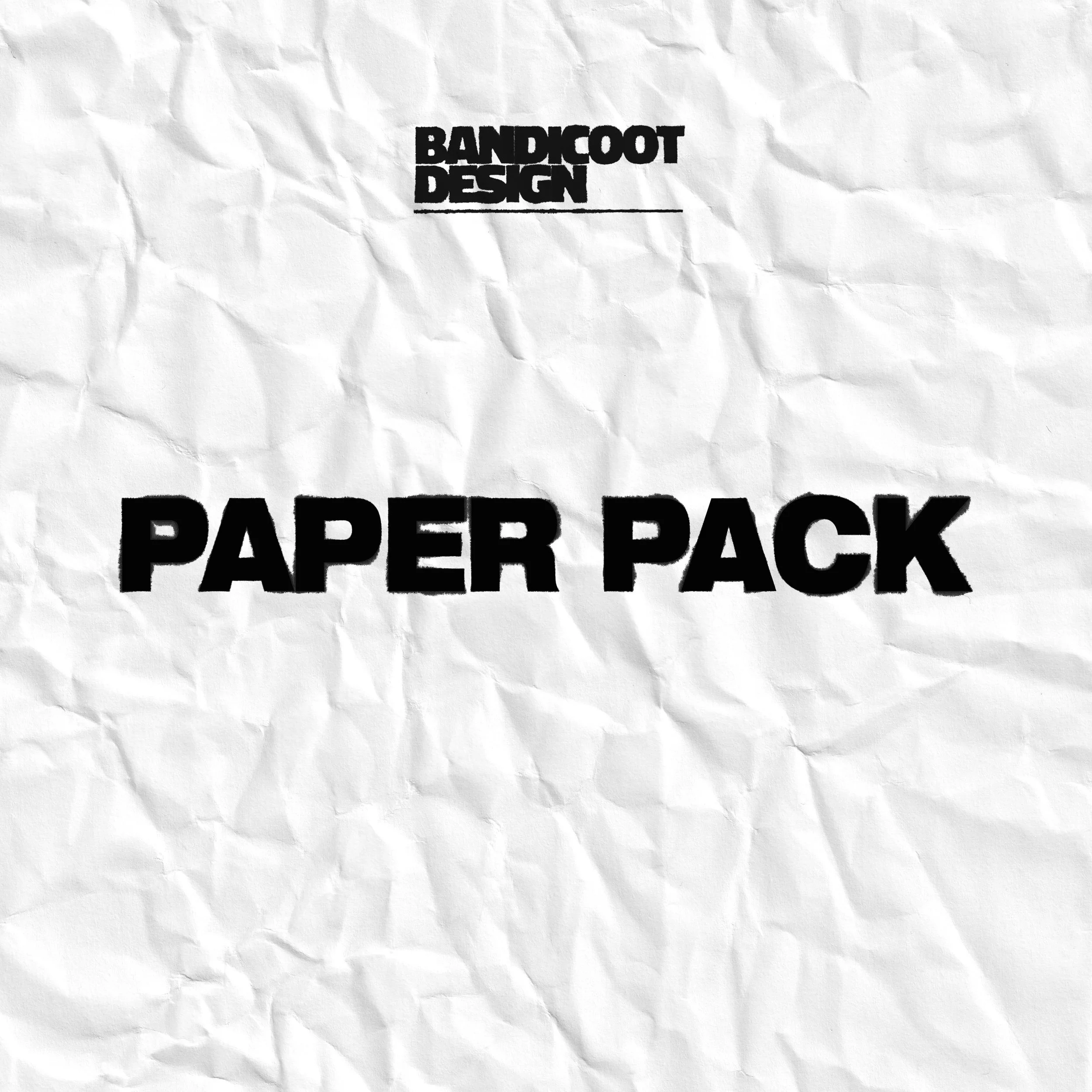 Paper Pack Free Sample - Bandicoot Design