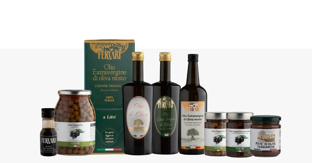 Olio di Oliva Ferrari - Tradizionale olio di oliva estratto a freddo ...