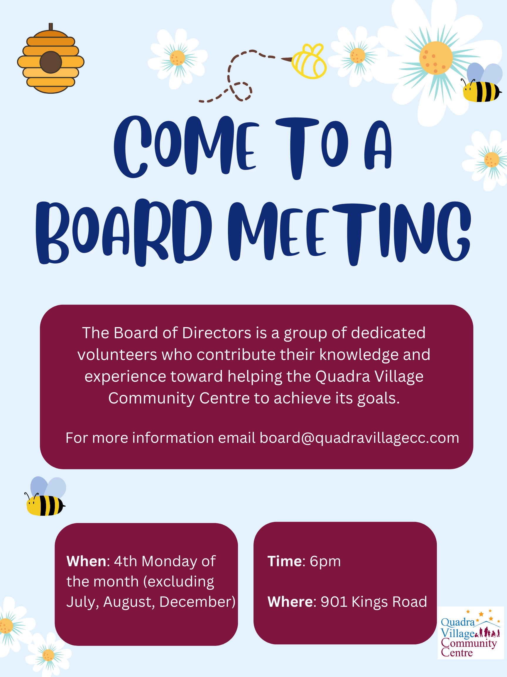 Our Board — Quadra Village Community Centre