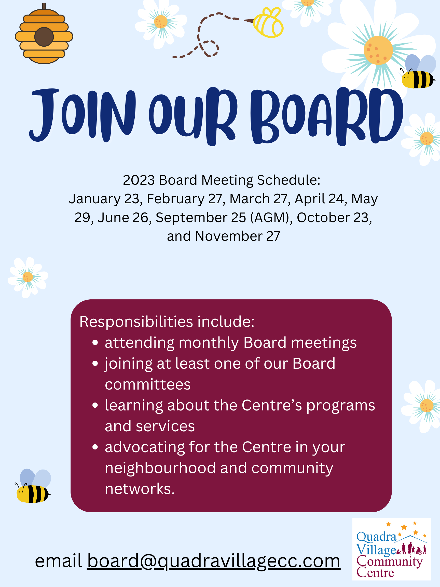 Our Board — Quadra Village Community Centre