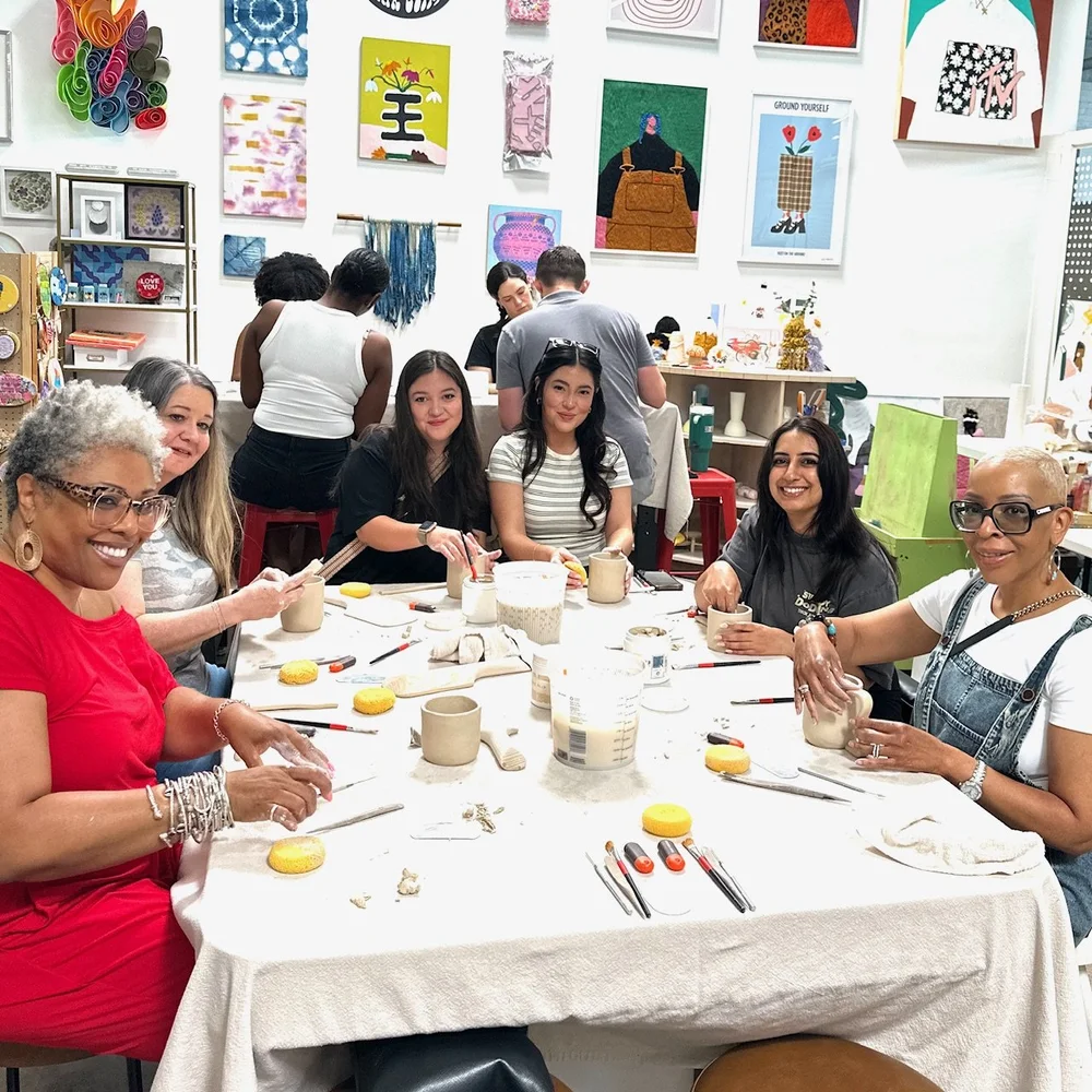 Art and Pottery Classes Dallas