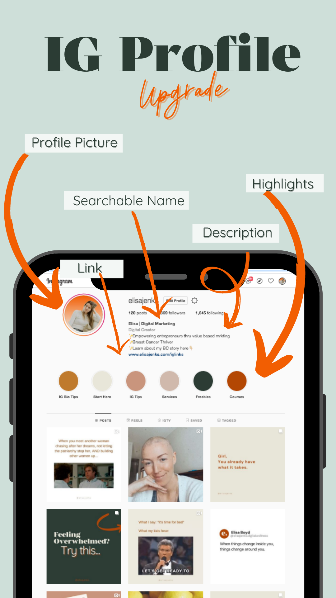 How to Upgrade your IG Profile in 5 Minutes — elisajenks
