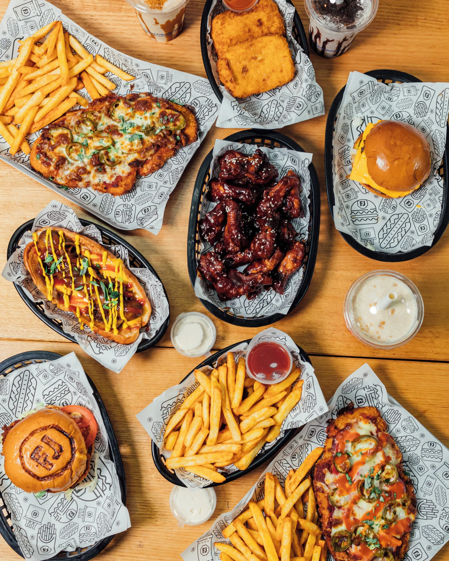 FAT JAKS Restaurant - Burgers - Parmas - Loaded Fried | Melbourne